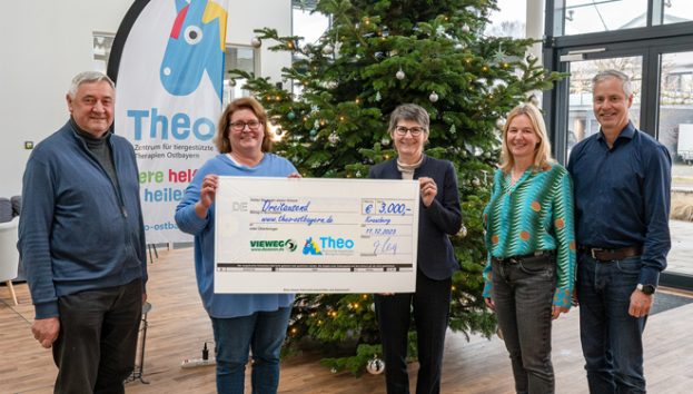 Vieweg GmbH unterstützt Therapiezentrum Theo mit 3000 Euro – lokalnet